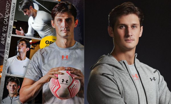 El portero chapín Nicholas Hagen firma con la marca deportiva Under Armour El portero chapín Nicholas Hagen firma con la marca deportiva Under Armour