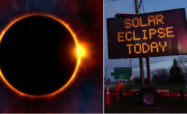 Datos sorprendentes del eclipse “total” de Sol” que será visible hoy en ...
