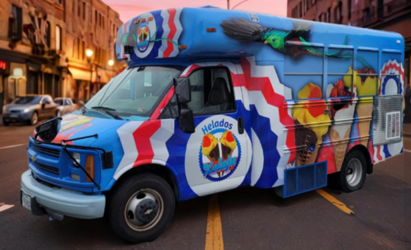 Conoce el busito “Chivo” de unos quetzaltecos que venden helados en ...