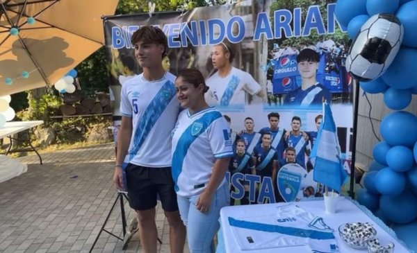 Arian Recinos es recibido con alegría por comunidad chapina en Connecticut