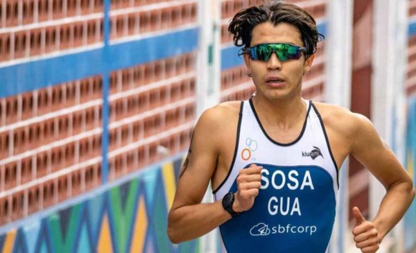 Michael Sosa, el triatleta chapín que brilla en EEUU